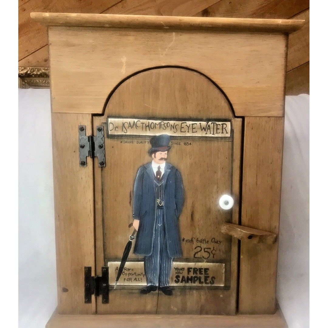 Rare Hand Painted Quack Medicine DR Isaac Thompson's Eye - Etsy