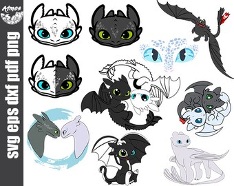 Light fury svg | Etsy