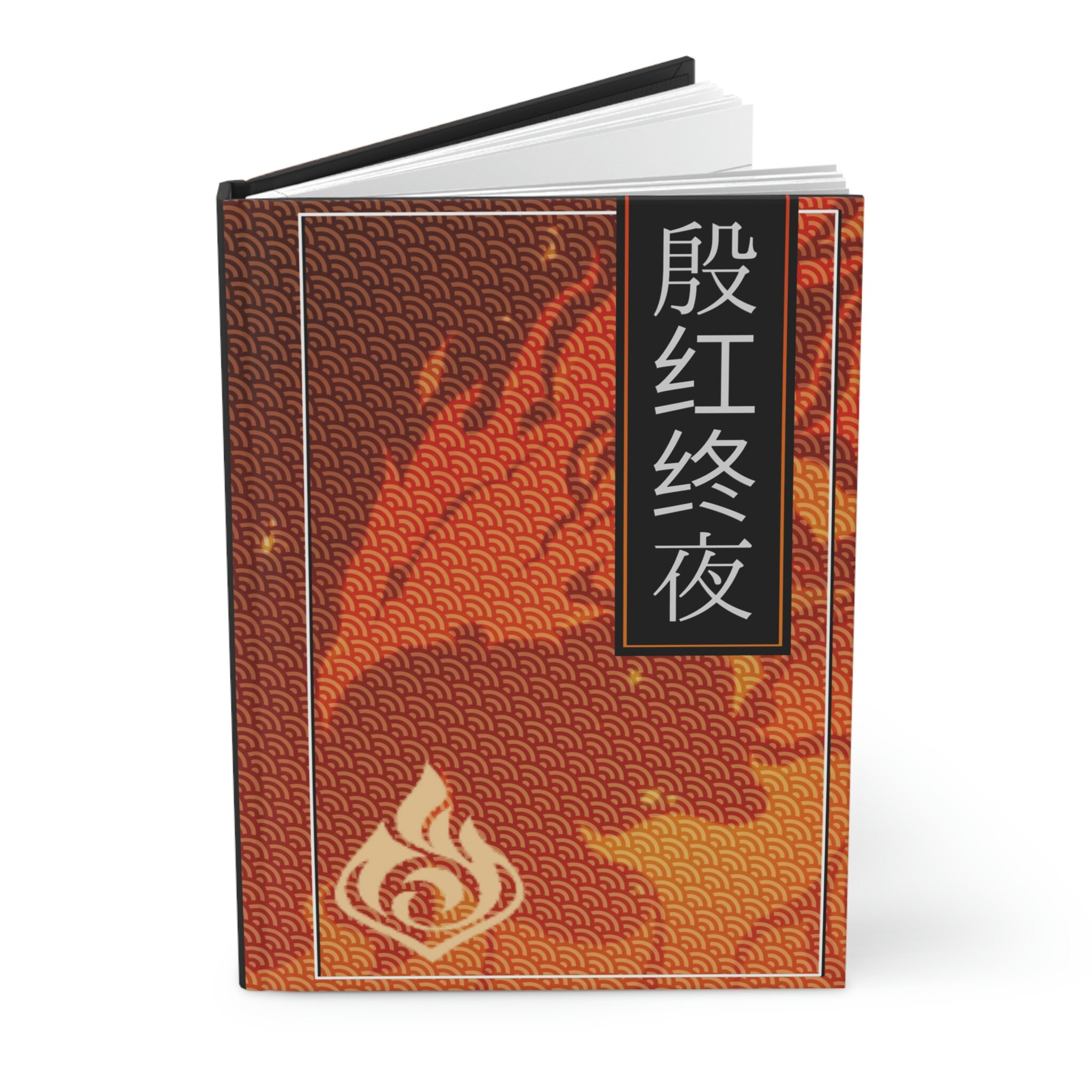 Genshin Impact Traditional Hardcover Diluc Notebook Fanmade - Etsy