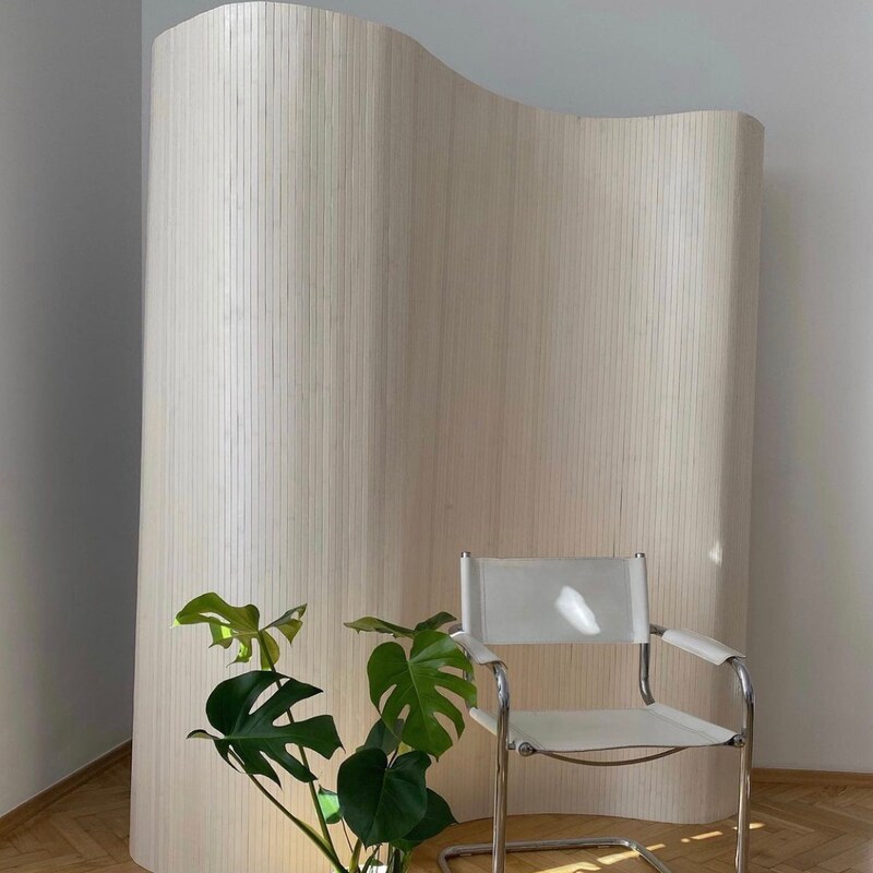 Bamboo Room Divider - Etsy