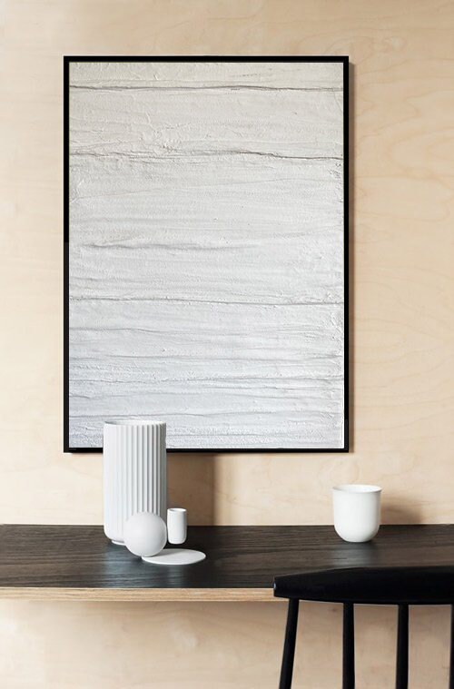 Wall Art Textured Painting Minimalistic Ar Canvas Art - Etsy