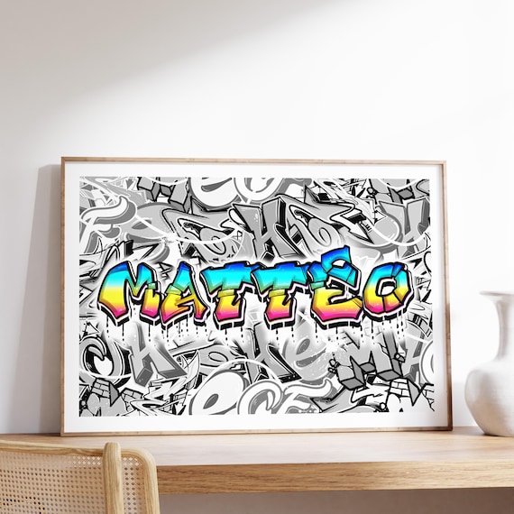 Graffiti Name Art School