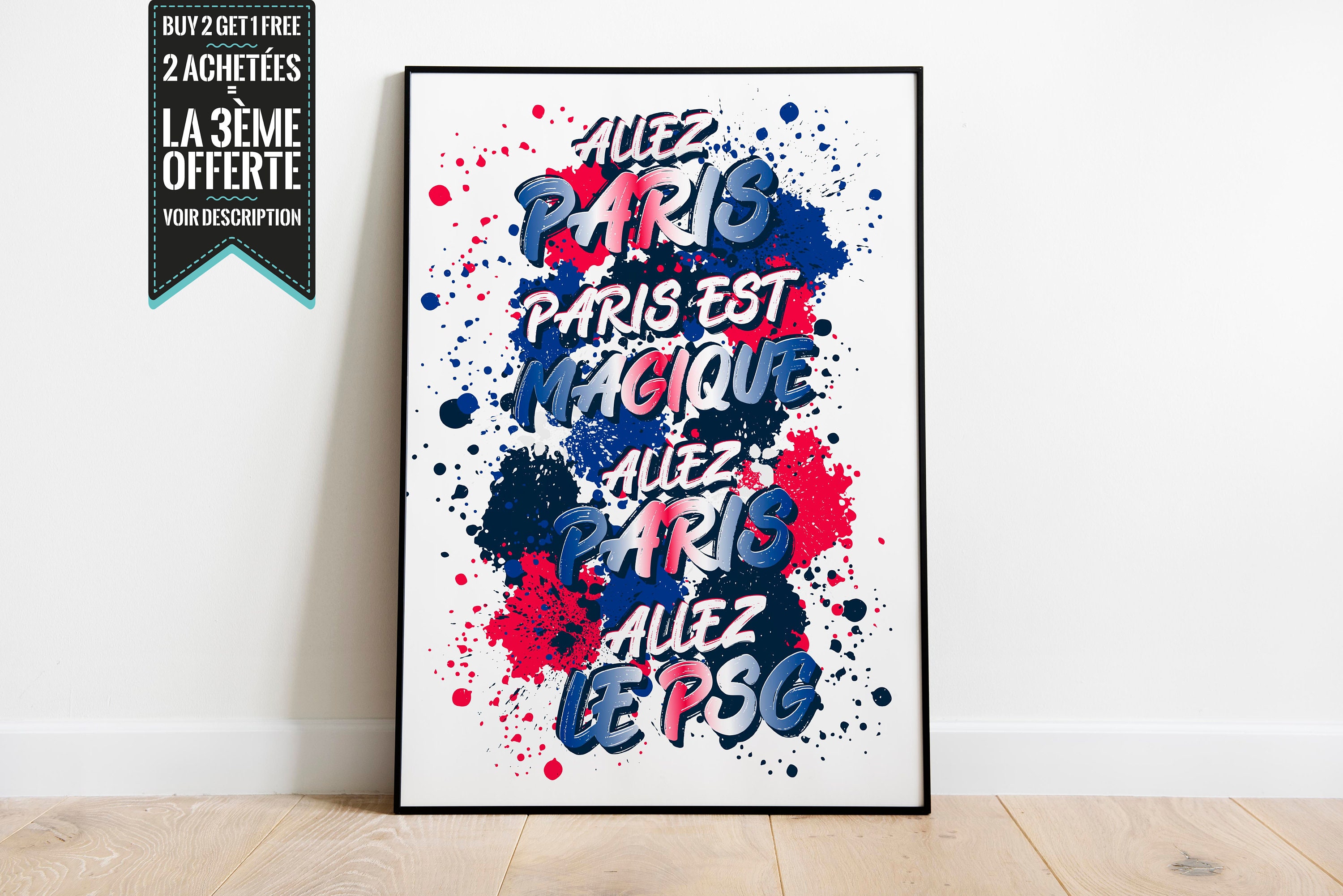 Kylian Mbappé L'équipe De France De Football Poster Starting at 16,99 ...