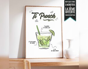 Classic Cocktails Drink Recipe Poster, Wall Art, Home Decor - Etsy Canada