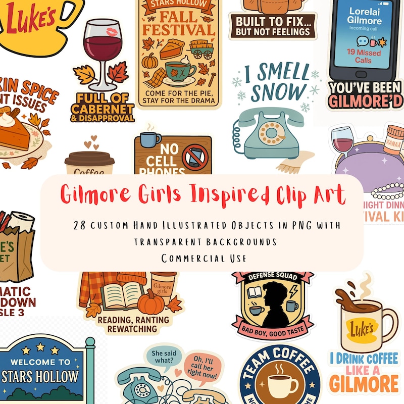 Girls Commercial Clipart - Etsy