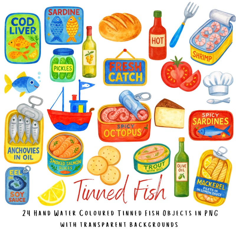 Anchovies Stickers - Etsy