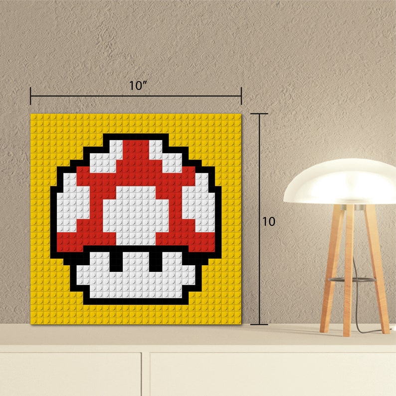 DIY BRICK KIT Super Mario Bros for Kids Andadults - Etsy