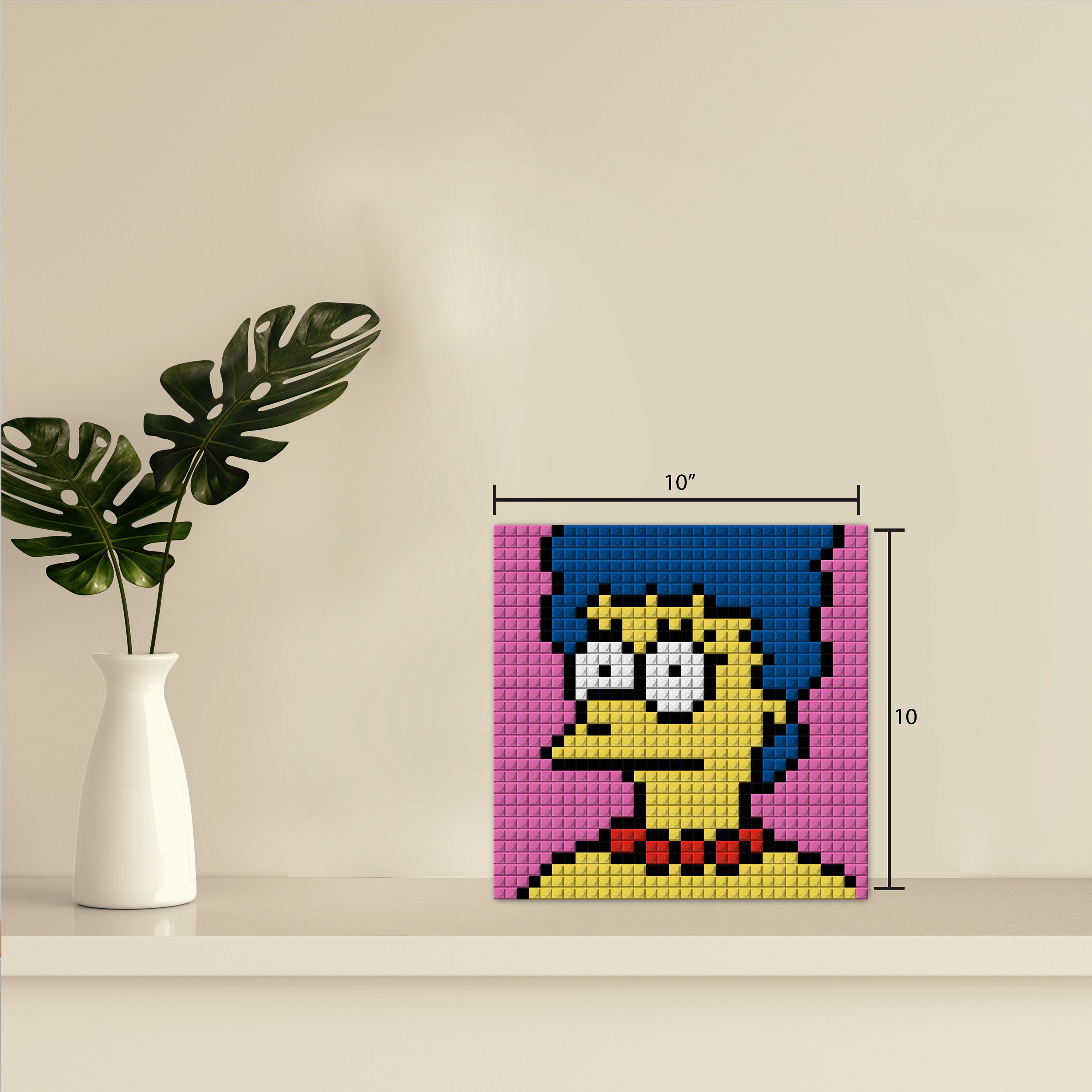 DIY BRICK KIT the Simpson for Kids Andadults - Etsy