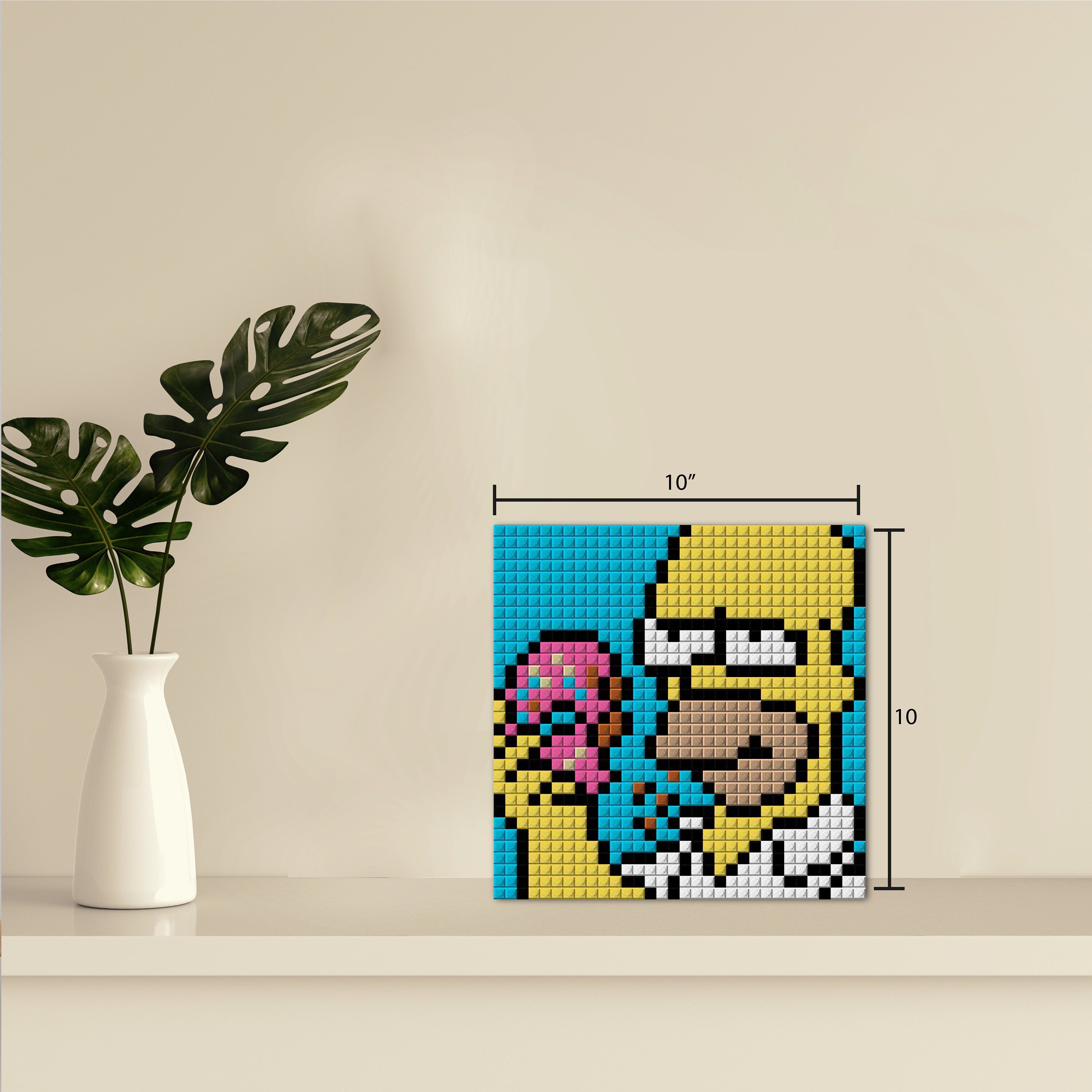 DIY BRICK KIT the Simpson for Kids Andadults - Etsy