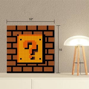 DIY BRICK KIT Super Mario Bros for Kids Andadults - Etsy