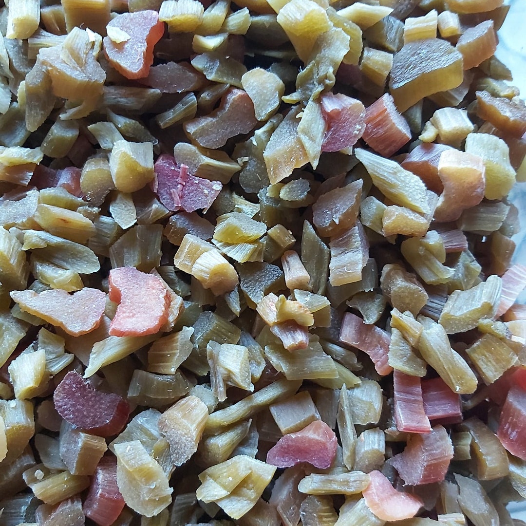 Organic Dried Rhubarb Candies: Healthy Vegan Snack (3 Oz) - Etsy