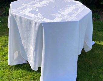 Irish Linen Tablecloth - Etsy