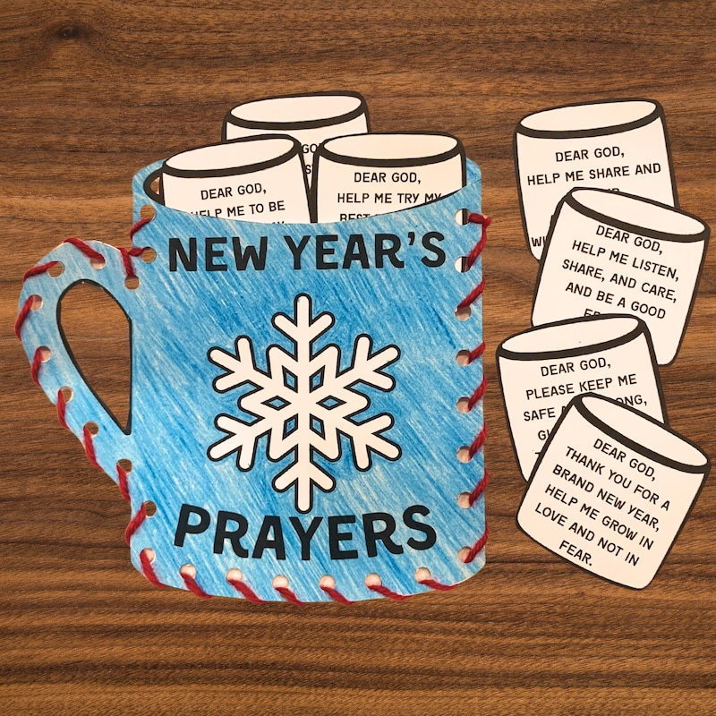 New Year Childrens Crafts - Etsy