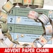 Christmas Countdown Paper Chain Craft for Kids, the Christmas Story ...