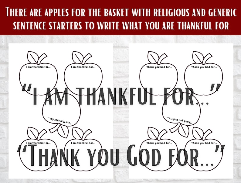 Fall Harvest Bible Craft, Christian Thanksgiving Give Thanks Sunday ...