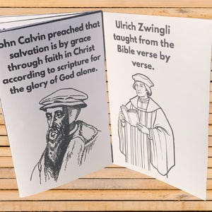 Reformation Day Craft, Martin Luther Church History, 95 Theses ...