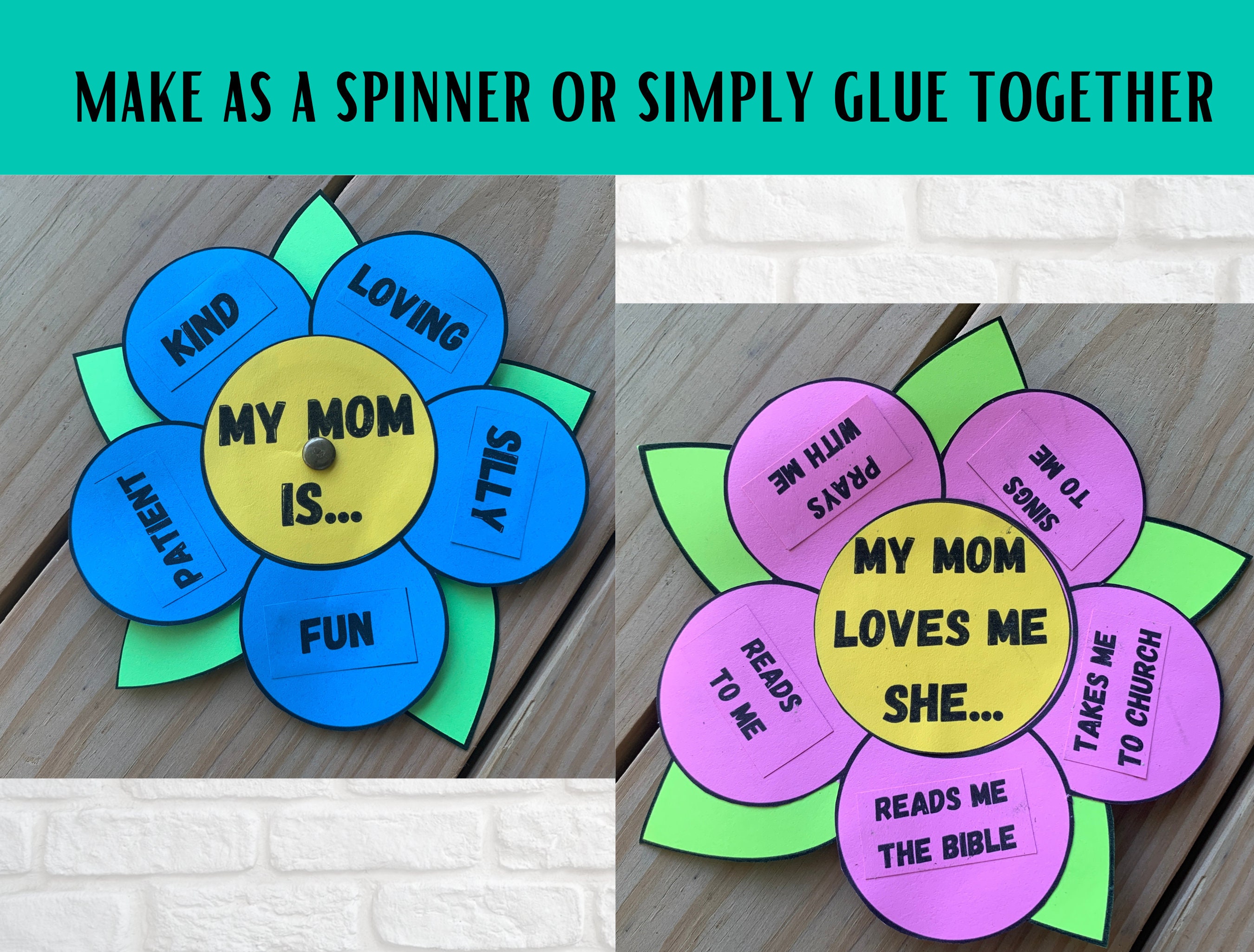 Mother's Day Craft From Kids, Mother's Day Bible Craft for Kids ...