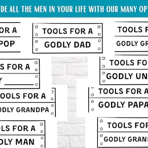 Father's Day Tool Box Craft for Dad, Sunday School Bible Printable ...