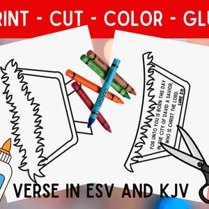 Christmas Craft BUNDLE, Names of Jesus Sunday School Craft, Baby Jesus ...