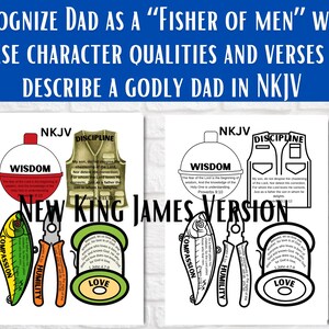 Father's Day Bible Craft, Father’s Day Sunday School Printable Craft ...