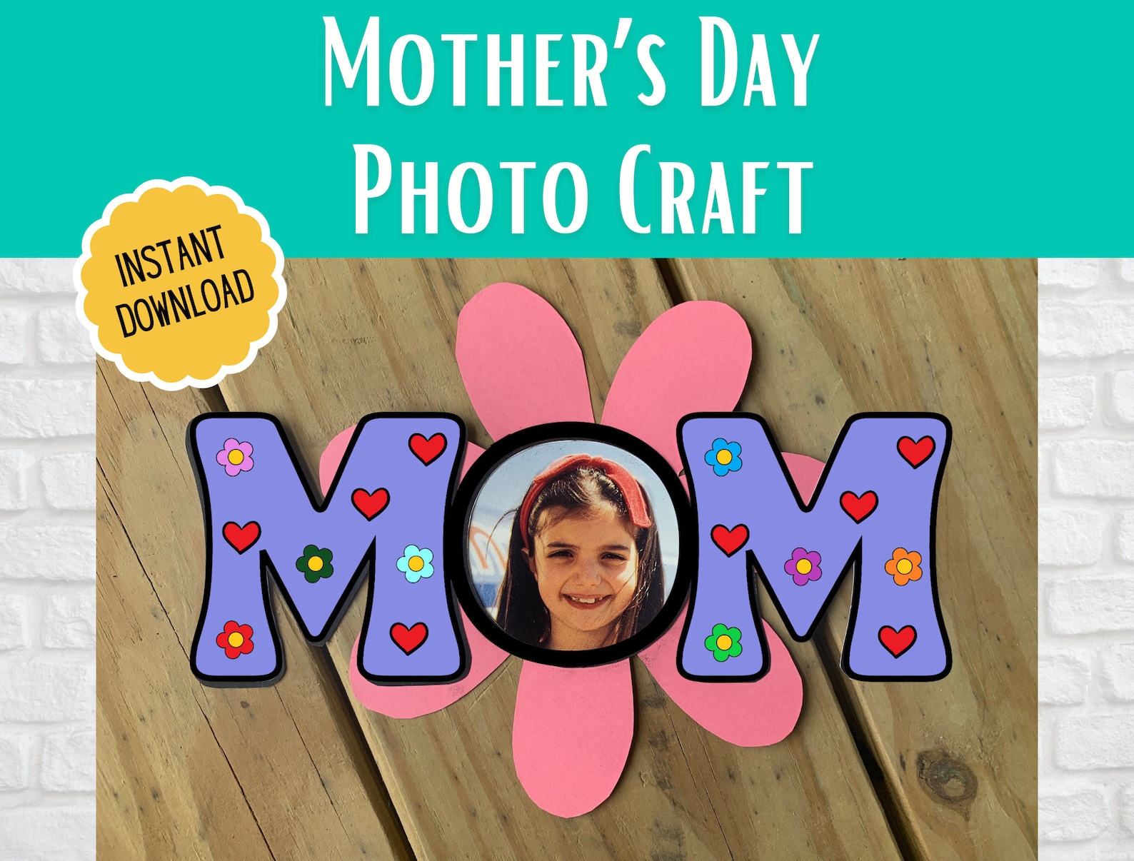 Mother's Day Preschool Craft, Mothers Day Craft for Toddlers, Mothers ...