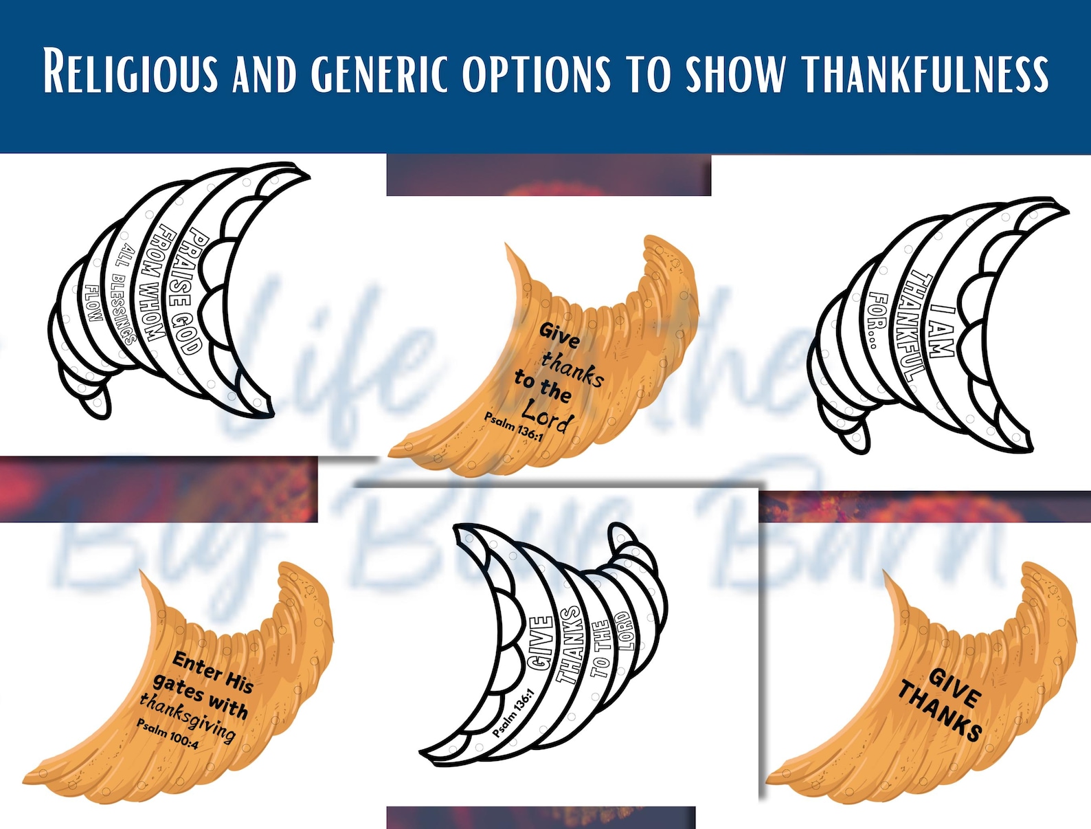 Thanksgiving Bible Craft BUNDLE, Fall Sunday School Activity, Christian ...