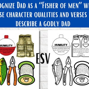 Father's Day Bible Craft, Father’s Day Sunday School Printable Craft ...