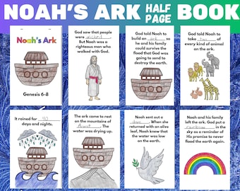 Noah's Ark Bible Lessons & Sunday School Unit for Preschool Christian ...