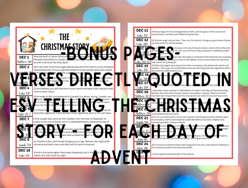 Christmas Craft BUNDLE, Christmas Sunday School Crafts, Christmas Story ...