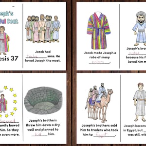 Joseph's Coat of Many Colors Craft, Sunday School Lesson Activity, Kids ...