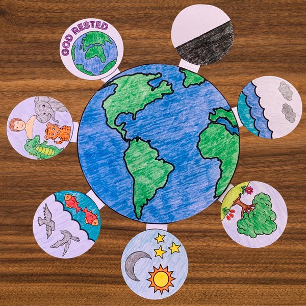 Creation in the Bible Pdf - Etsy