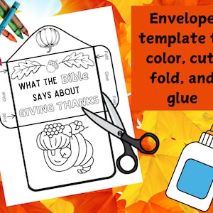 Thanksgiving Bible Craft BUNDLE, Fall Sunday School Activity, Christian ...