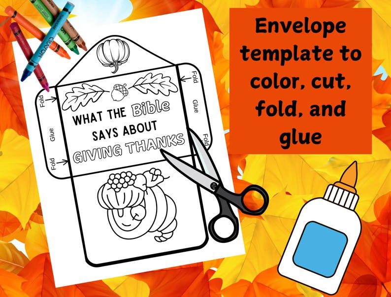 Thanksgiving Bible Craft BUNDLE, Fall Sunday School Activity, Christian ...