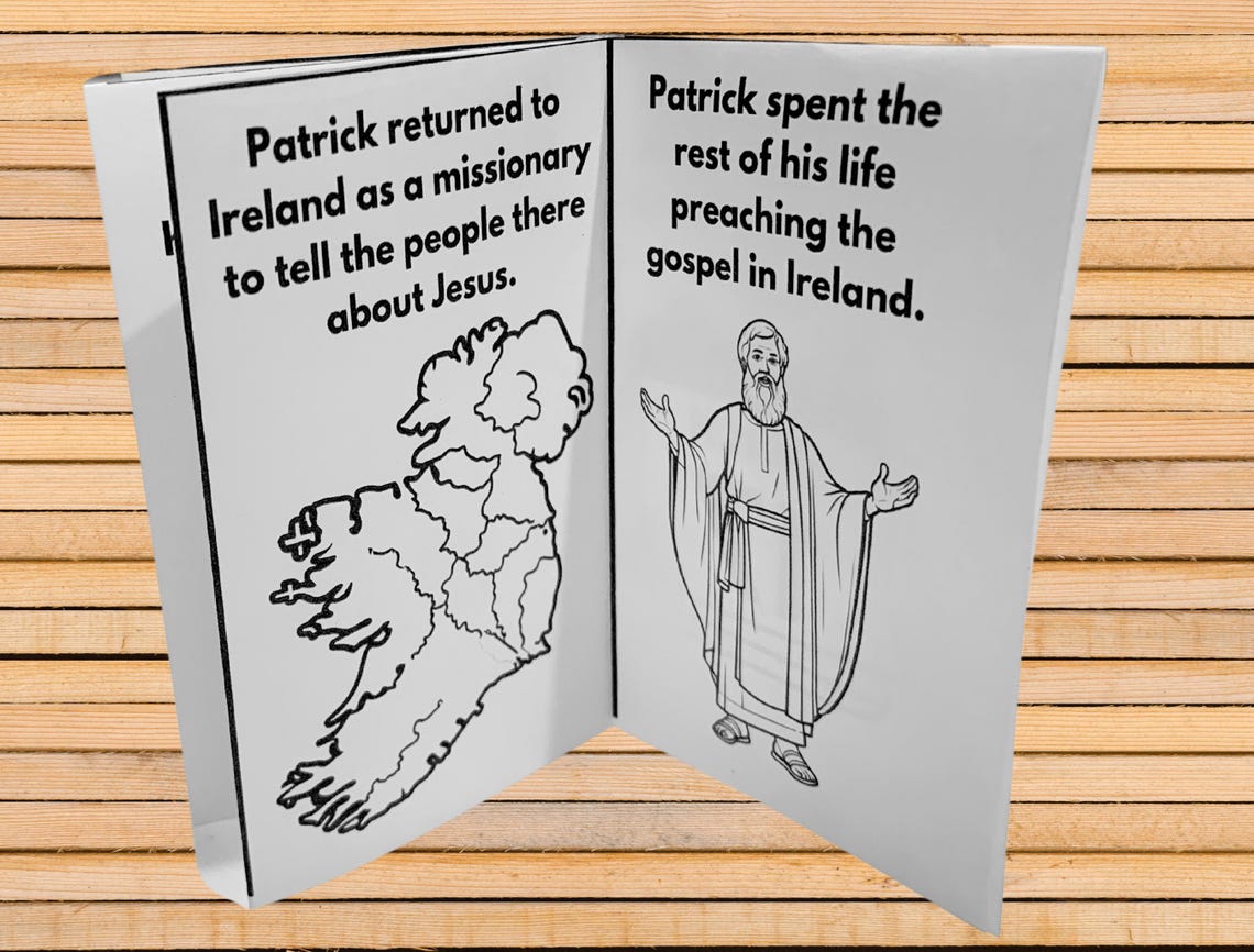 St. Patrick's Day Bible Craft Activity, Christian Kids Sunday School ...