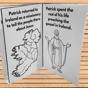 St. Patrick's Day Bible Craft Activity, Christian Kids Sunday School ...