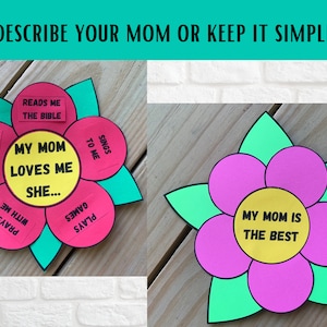 Mother's Day Craft From Kids, Mother's Day Bible Craft for Kids ...