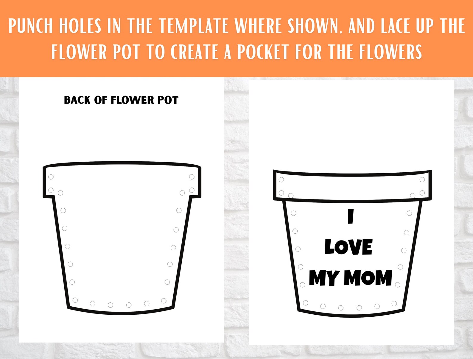Mother's Day Flower Craft for Kids, Preschool Mother's Day Craft, I ...