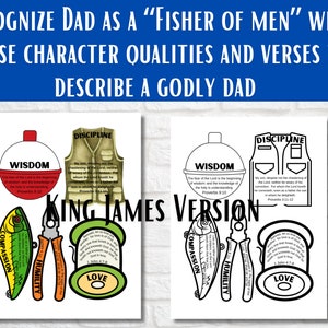 Father's Day Bible Craft, Father’s Day Sunday School Printable Craft ...