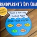 Printable Father's Day Craft, Preschool Father's Day Fish Craft, Best ...