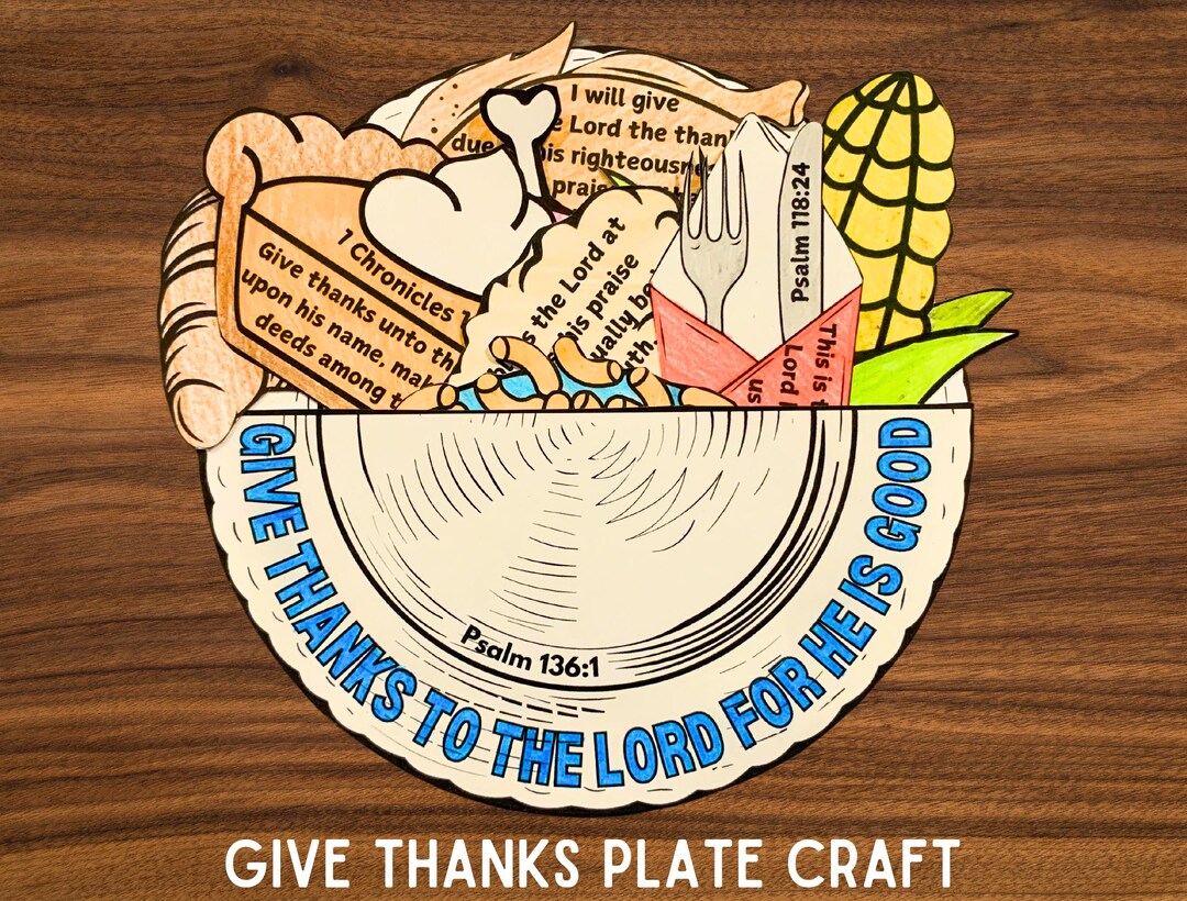 Thanksgiving Craft for Kids, I Am Thankful for Sunday School Craft ...