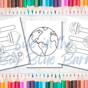 7 Days of Creation Craft, Sunday School Bible Lesson for Kids ...