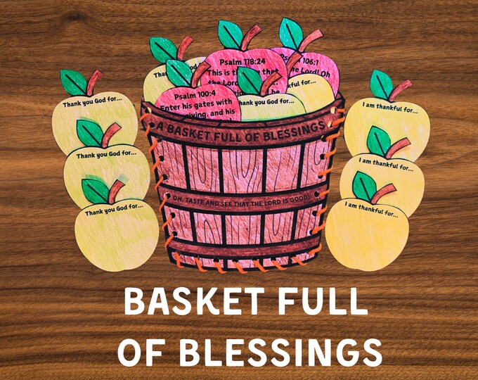 Thanksgiving Fall Harvest Bible Craft, Give Thanks Sunday School ...