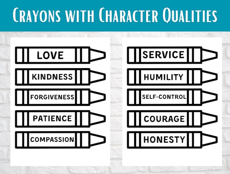 Back to School Bible Craft, Sunday School Godly Character Lesson ...