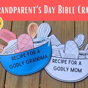 Christian Mother's Day Craft, Sunday School Printable Mothers Day ...