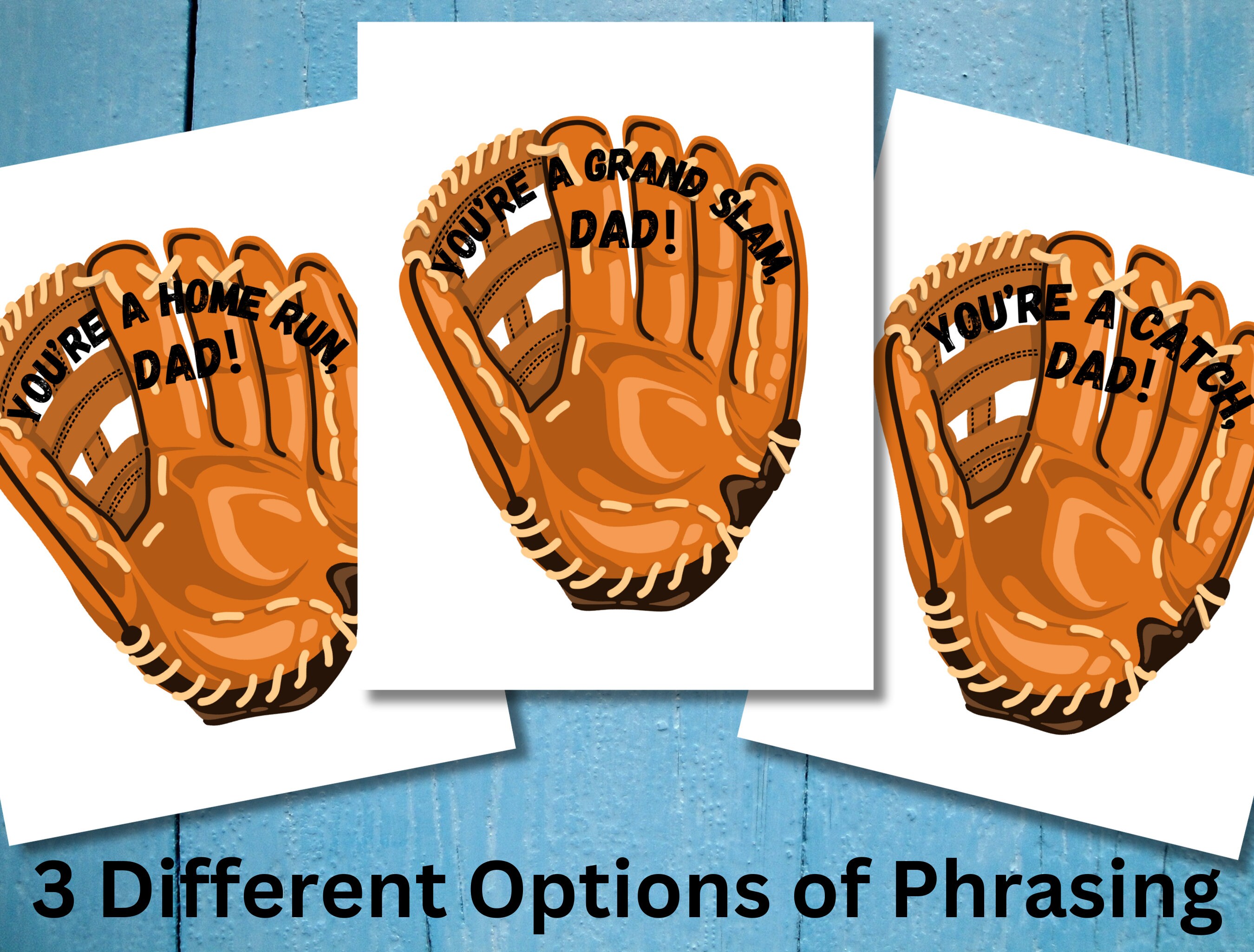 Father's Day Handprint Craft, Printable All About My Dad, Baseball Dad ...