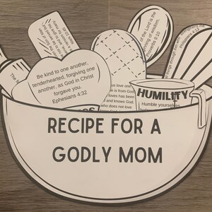 Christian Mother's Day Father's Day Craft BUNDLE, Mother's Fathers Day ...