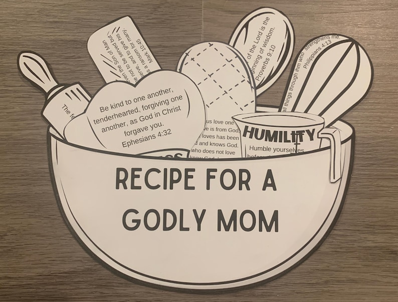 Christian Mother's Day Father's Day Craft BUNDLE, Mother's Fathers Day ...