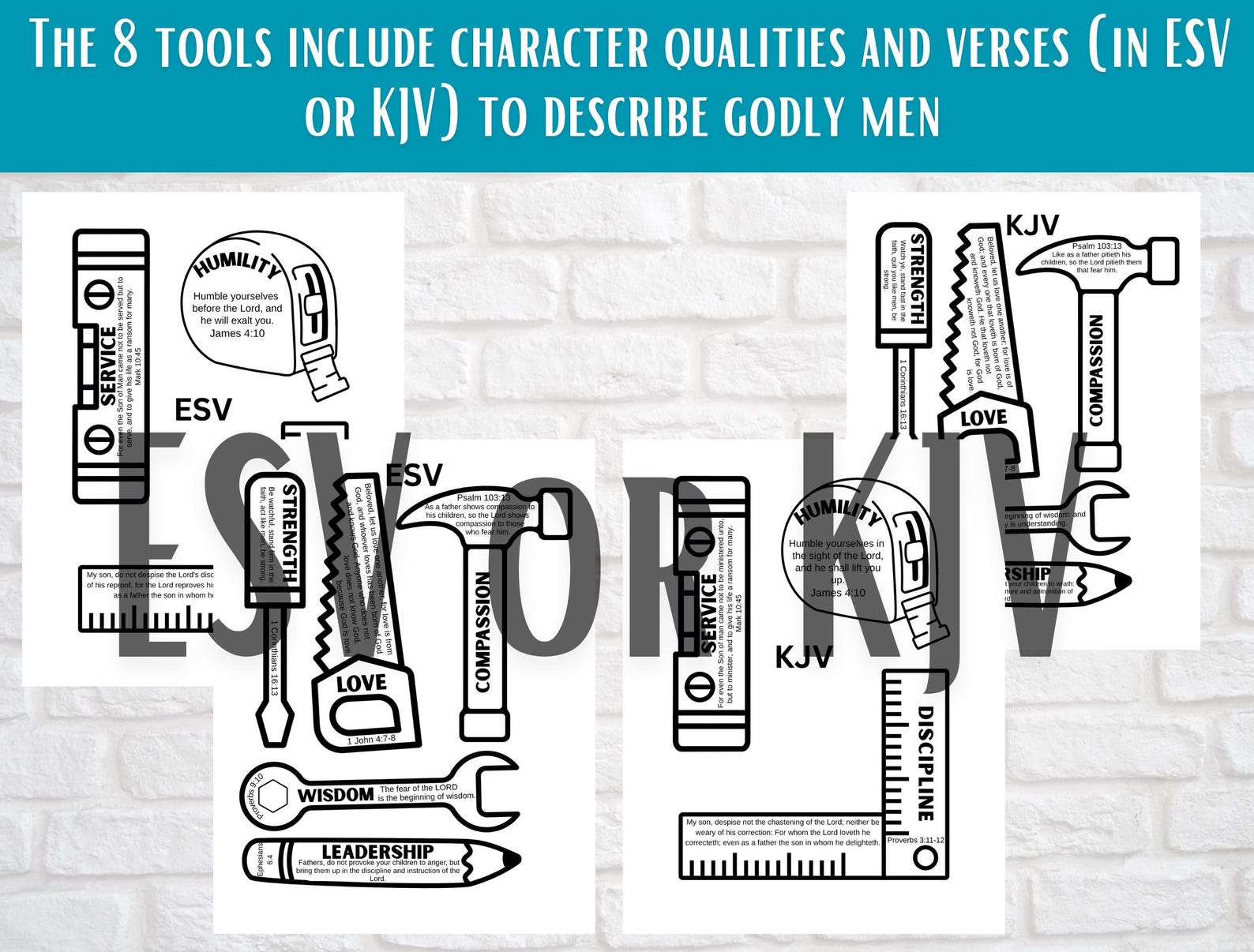 Father's Day Tool Box Craft for Dad, Sunday School Bible Printable ...