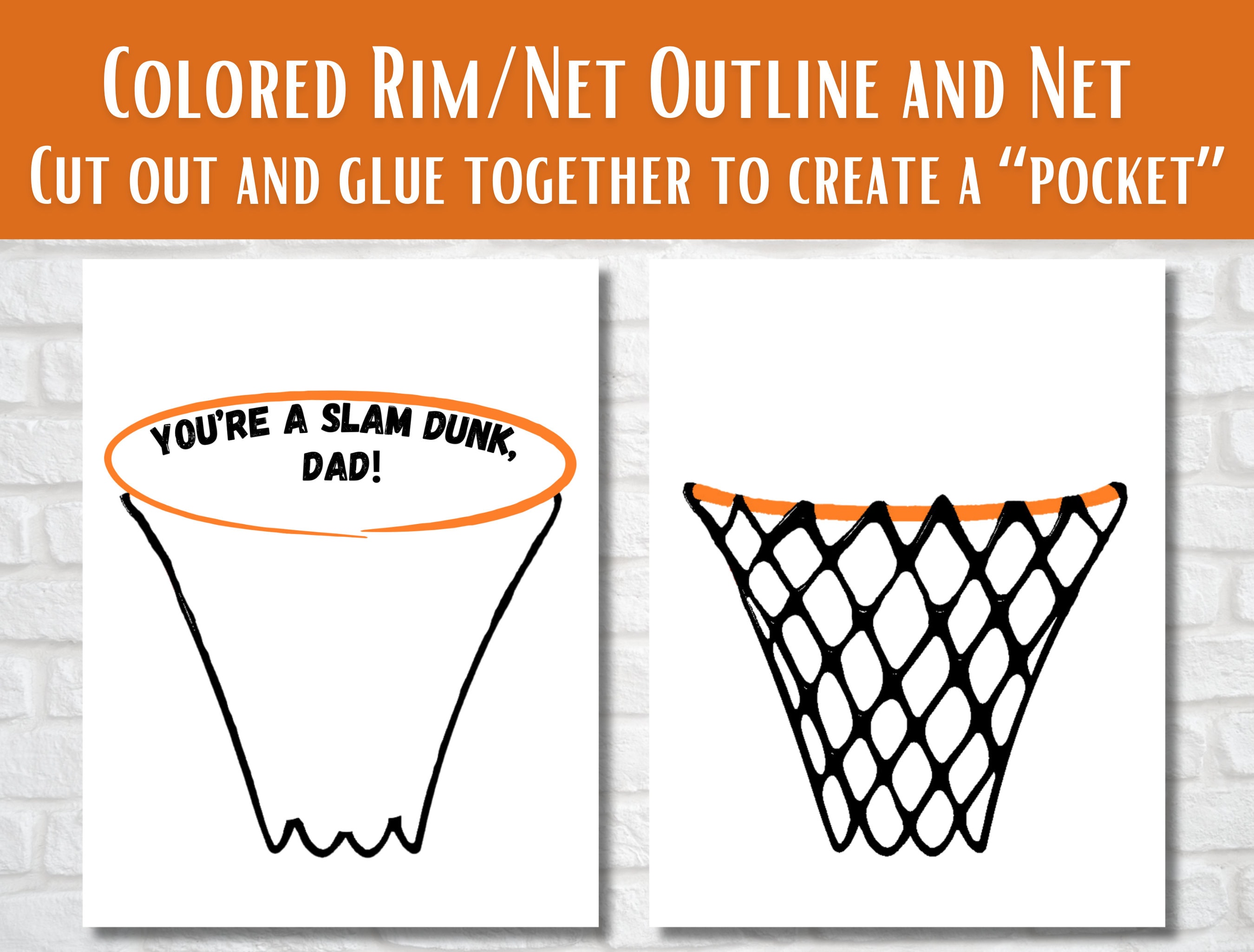Fathers Day Craft for Kids, All About My Dad Basketball Craft ...