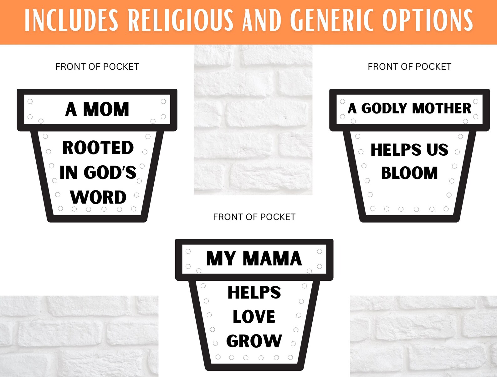 Mother's Day Craft, Sunday School Mothers Day Bible Craft, Godly Mom ...